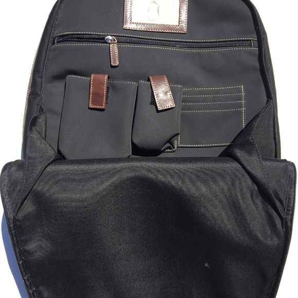 Levenger | Bags | Levenger Compact Laptop Backpack | Poshmark